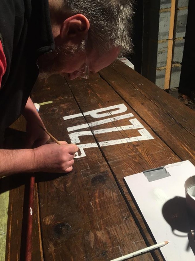 Nick Garrett Modern Traditional shop Sign writer, Mr. ghost sign ...