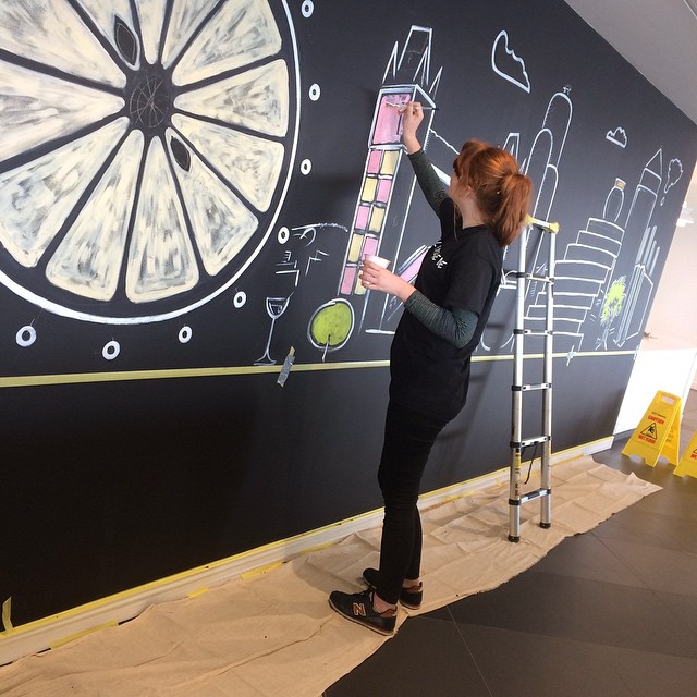 gilding, gilding, gilder gold leaf, handpainted signs, Murals, muralist ...