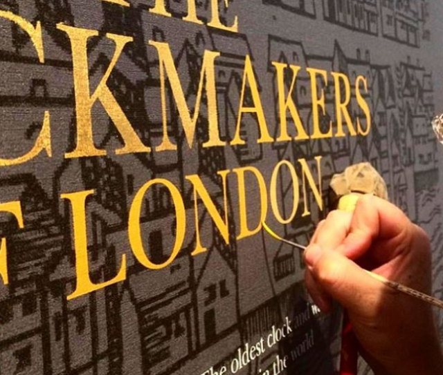 gilding, gilding, gilder gold leaf, handpainted signs, Murals, muralist, stucco, Nick Garrett ...