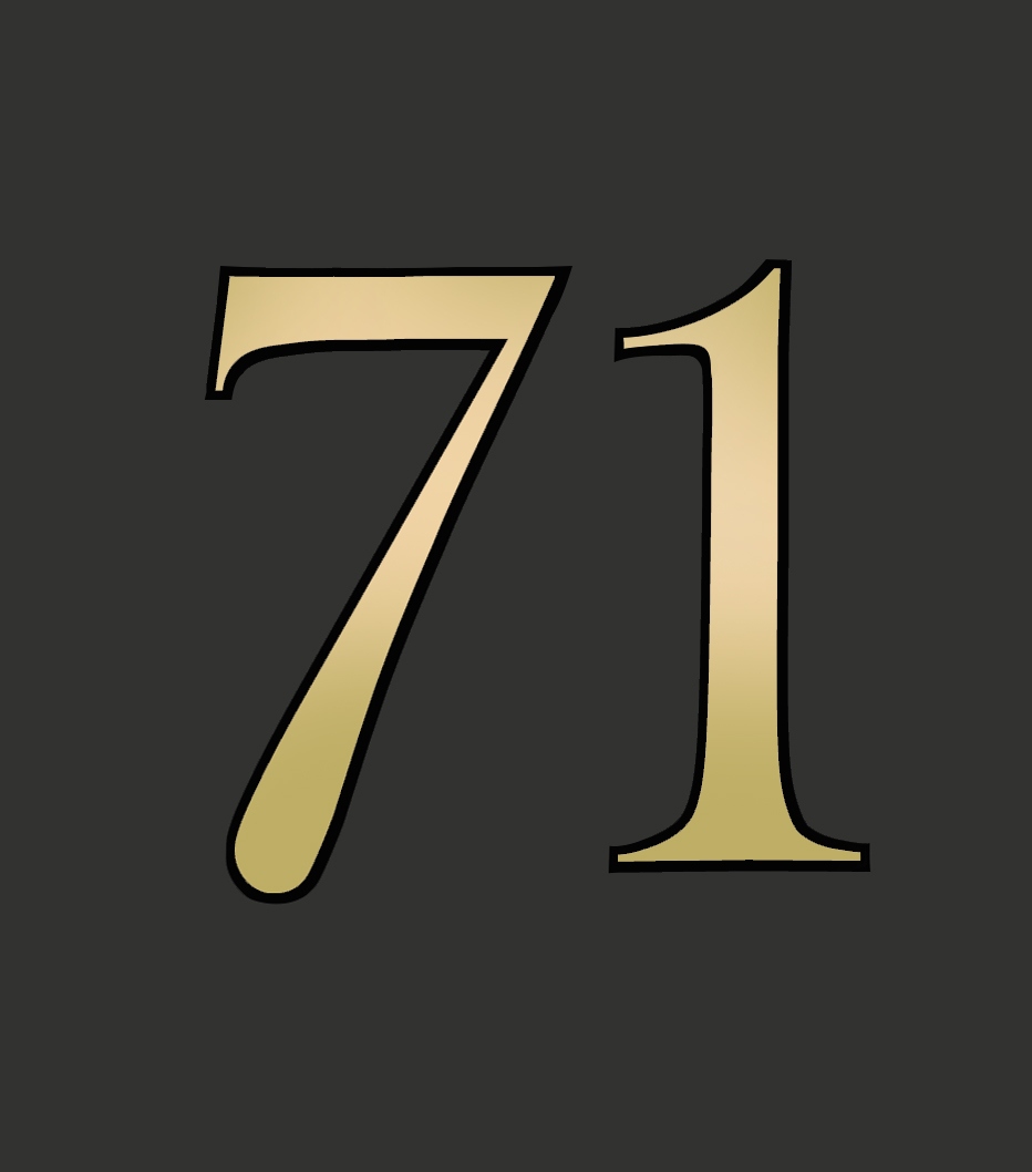 House numbers – hand painted by NGS of London | NGS Sign lettering ...