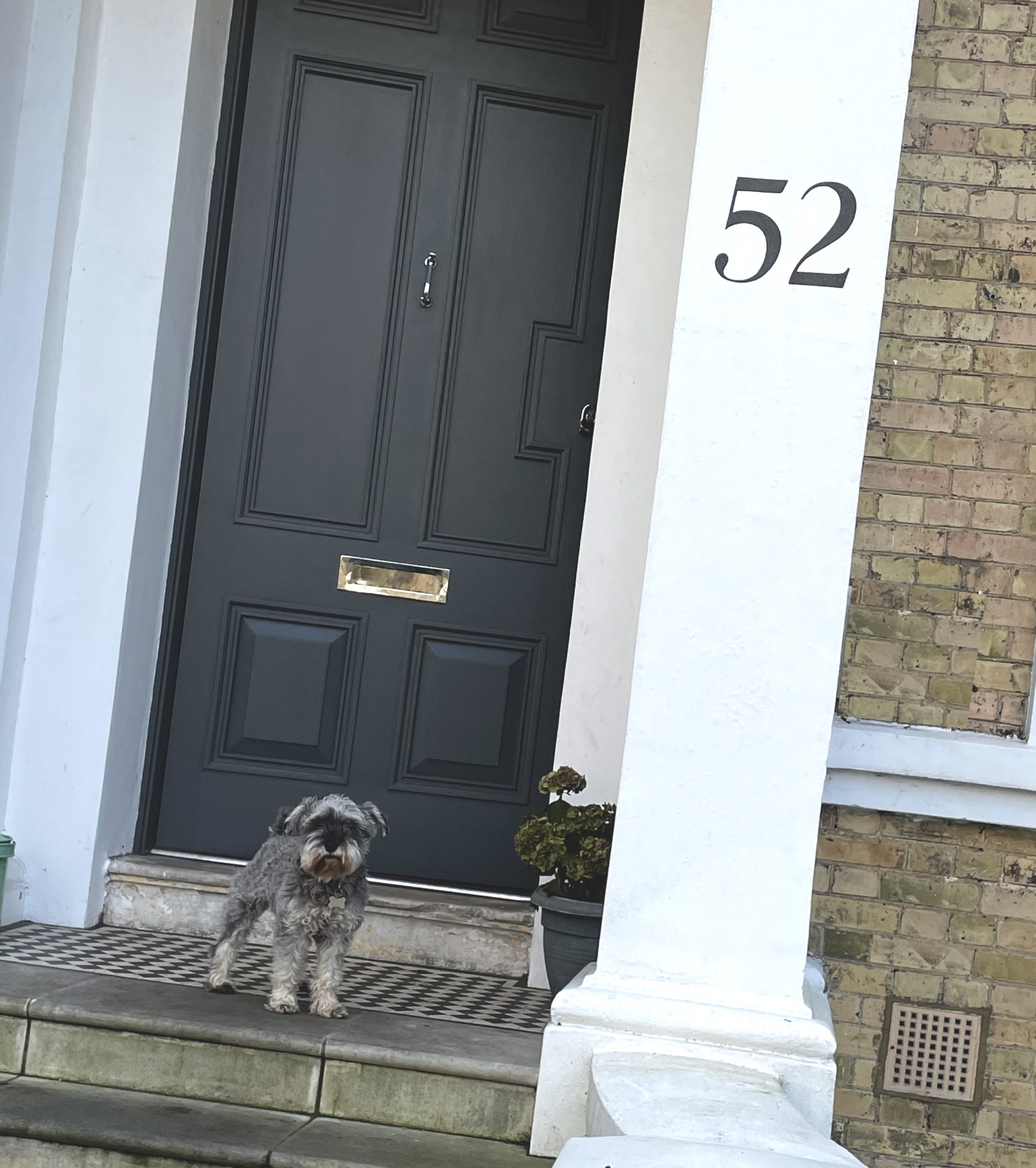 House numbers – hand painted by NGS of London - NGS Sign lettering ...