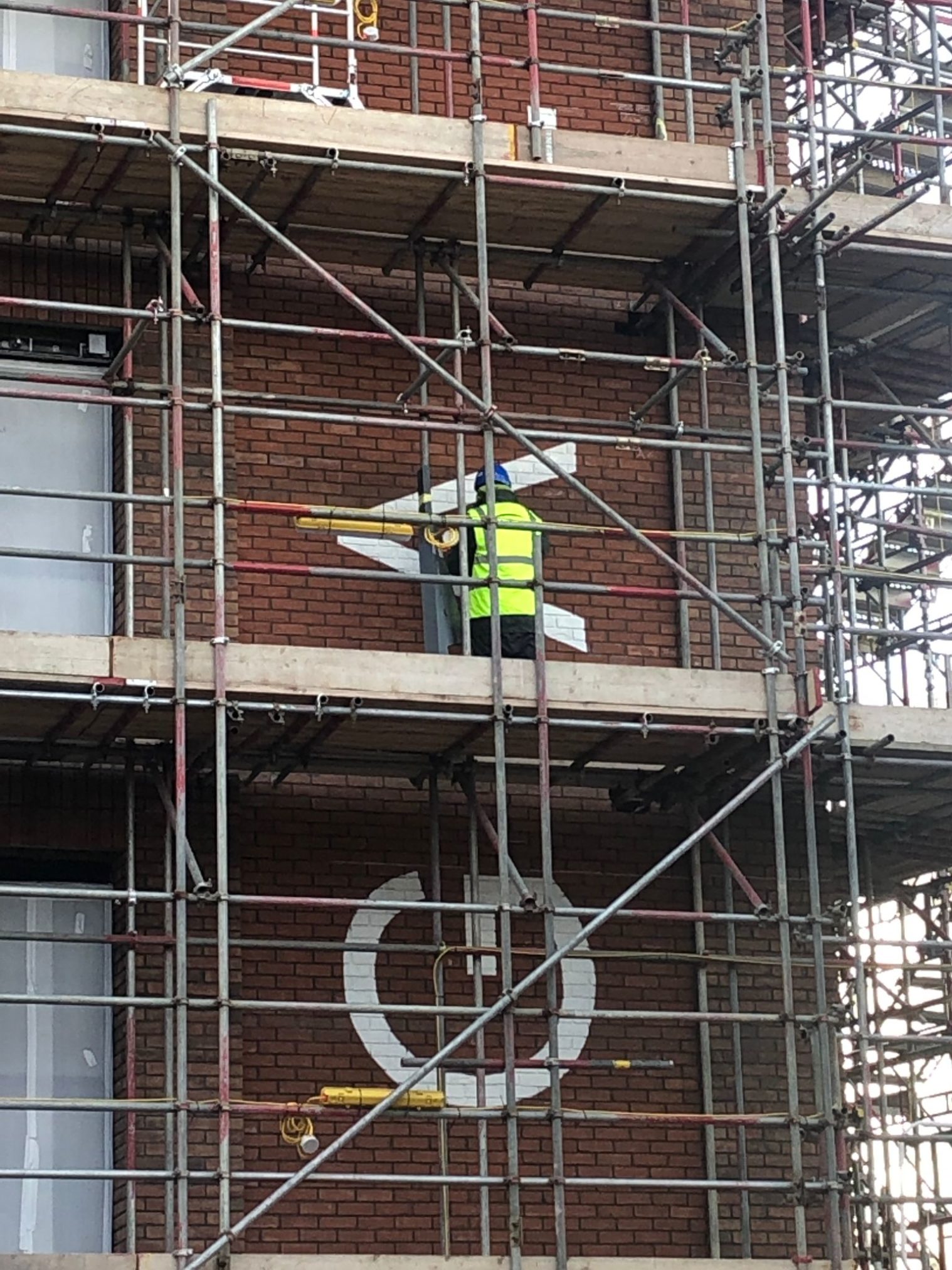 Gallions Reach: skyline signage | NGS Sign lettering & writing.