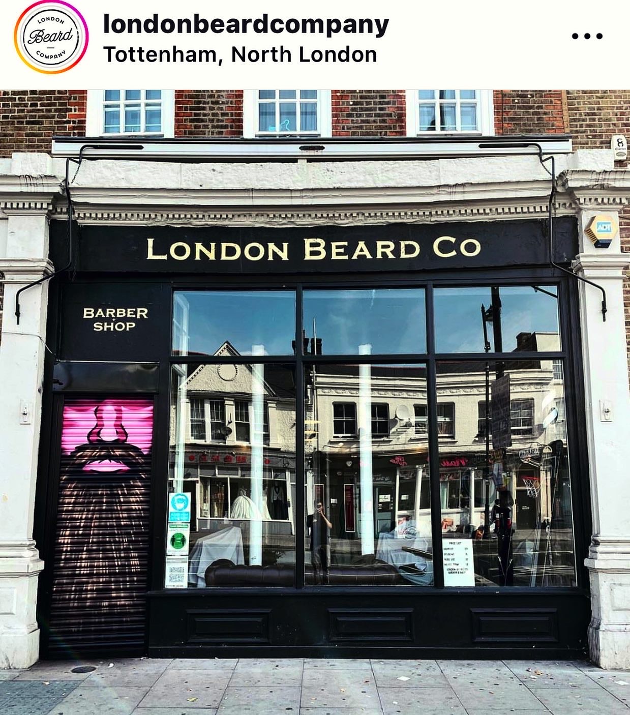 NGS Copperplate Font Creation: London Beard Company Sign writing | NGS ...