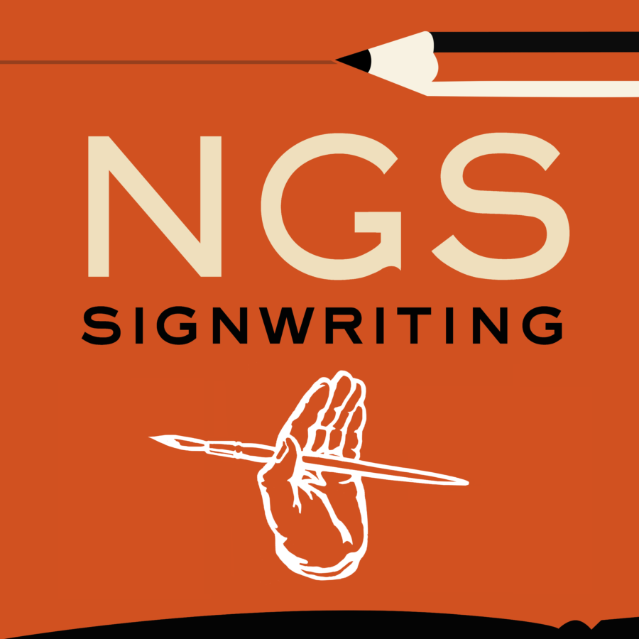 NGS Sign lettering & writing. NGS Sign lettering & writing. Modern ...