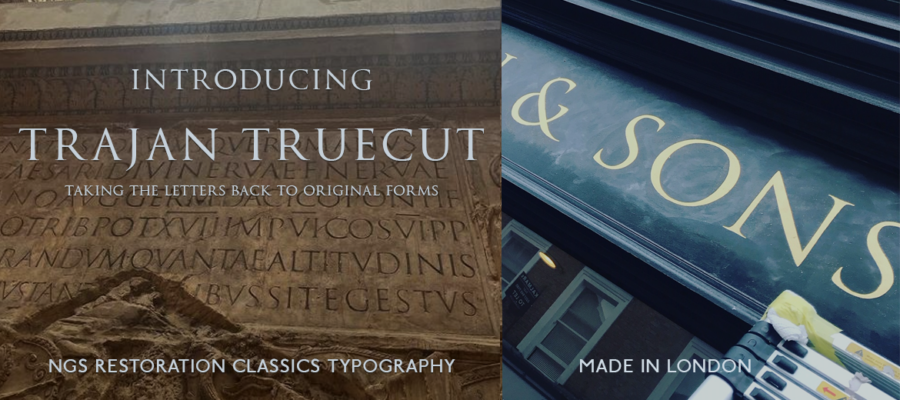 Trajan Lettering – From Origins through to Today | NGS Sign lettering ...